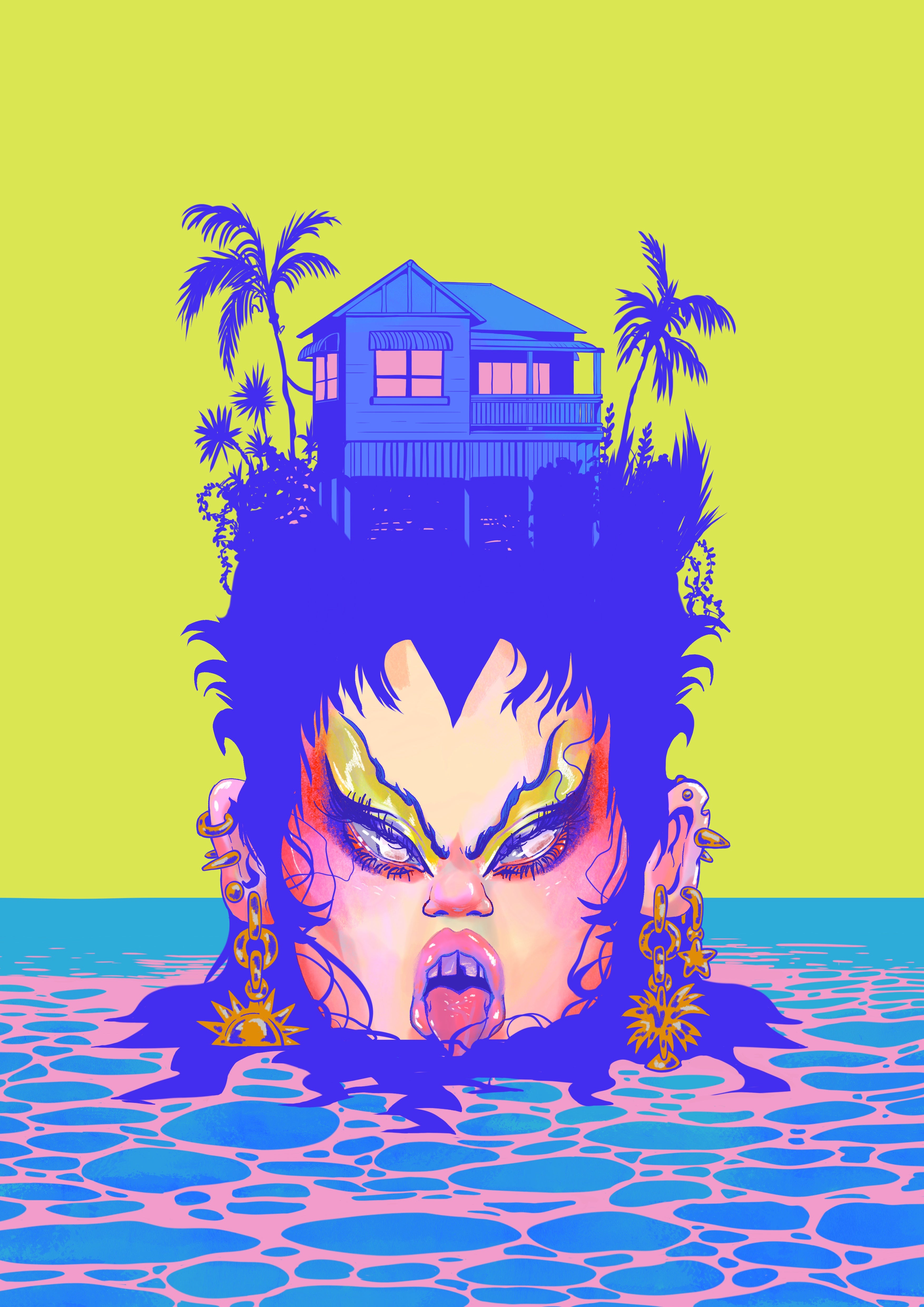 Drown Art Print – Phoebe Paradise